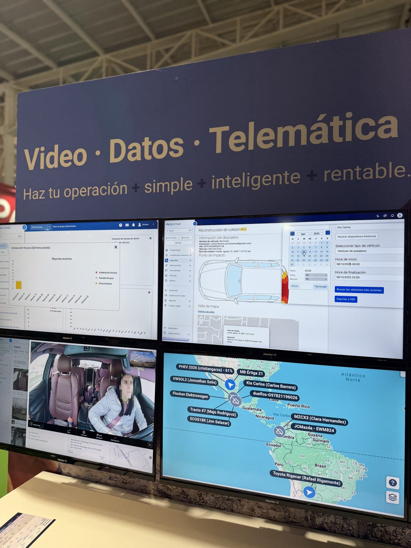 Geotab destaca en Exponor 2026 - Rtt Revista Transporte Terrestre